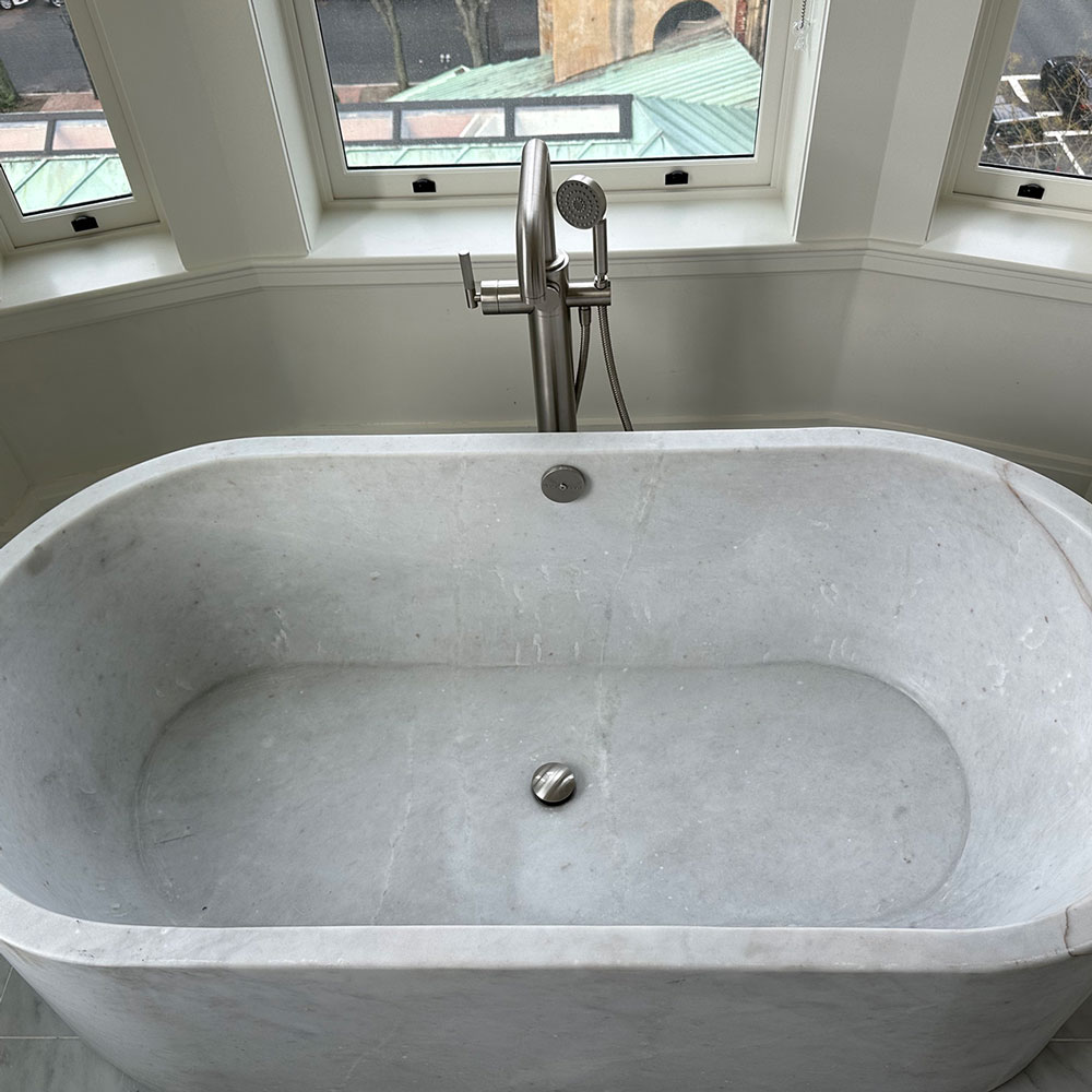 The Story About a 3,000 Pound Tub - Wellen Construction